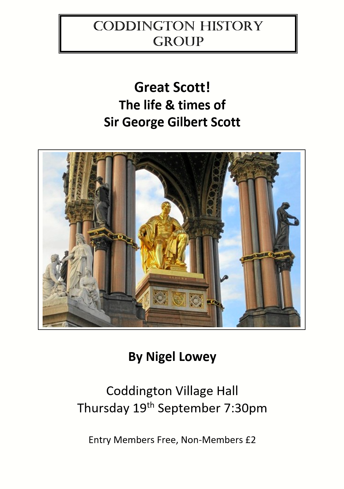 Events – Coddington (Notts) History Group